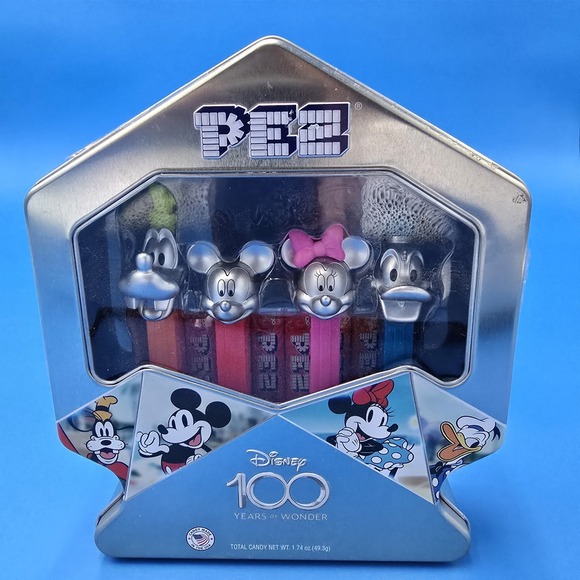 Toys | Disney 10 Years Of Wonder Pez Silver Characters Collectors ...